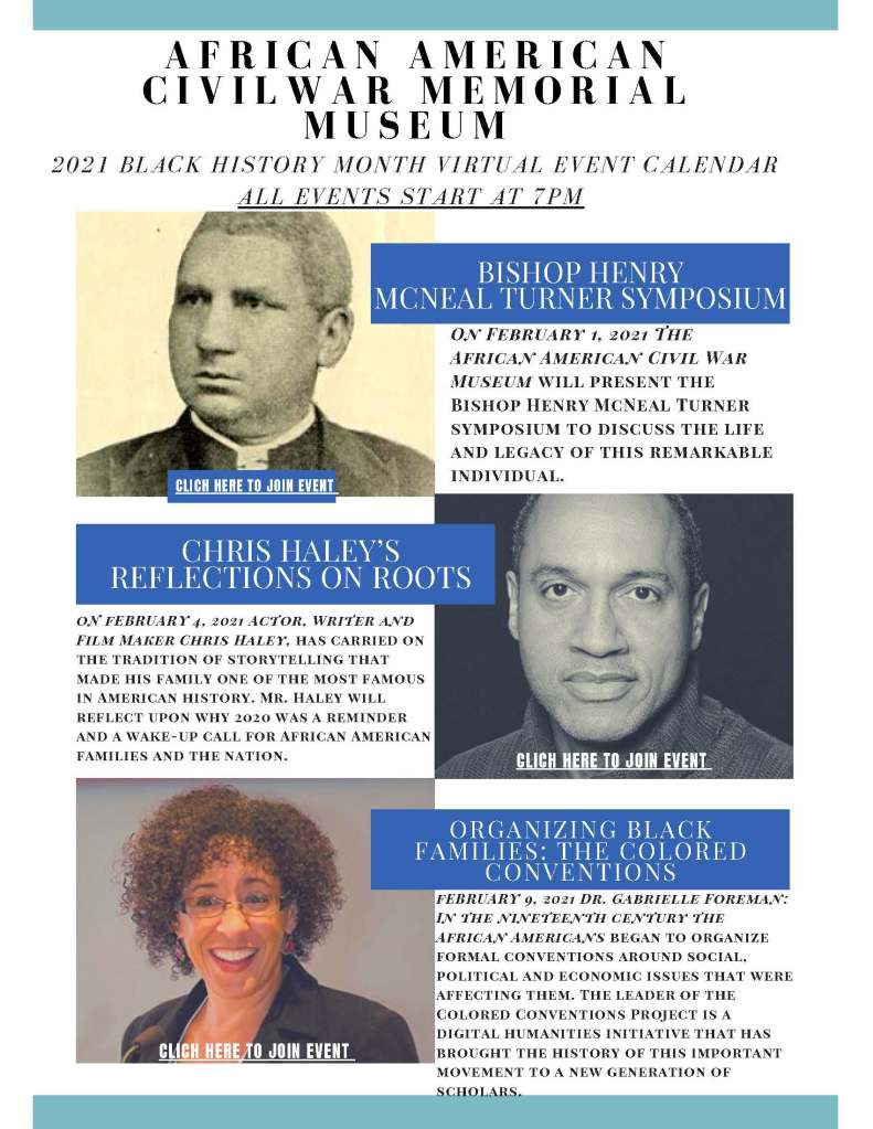 Bishop Henry McNeal Turner Symposium – DC Black History happens EveryDay…